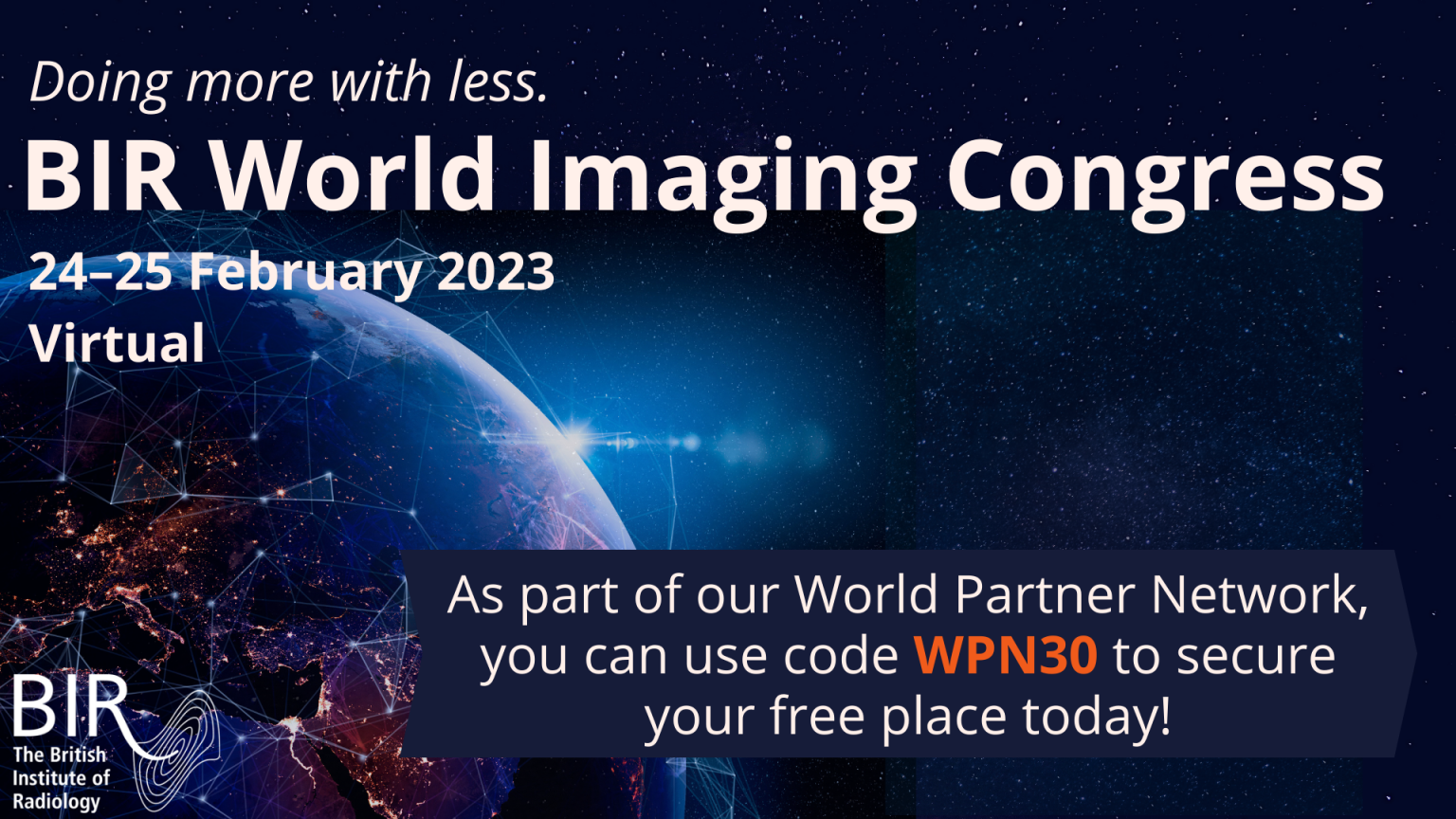 » BIR World Imaging Congress 2023 – Virtual
